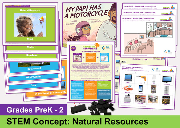 My Papi Has a Motorcycle Grades PreK-2 – STORYTIME STEM-PACKS