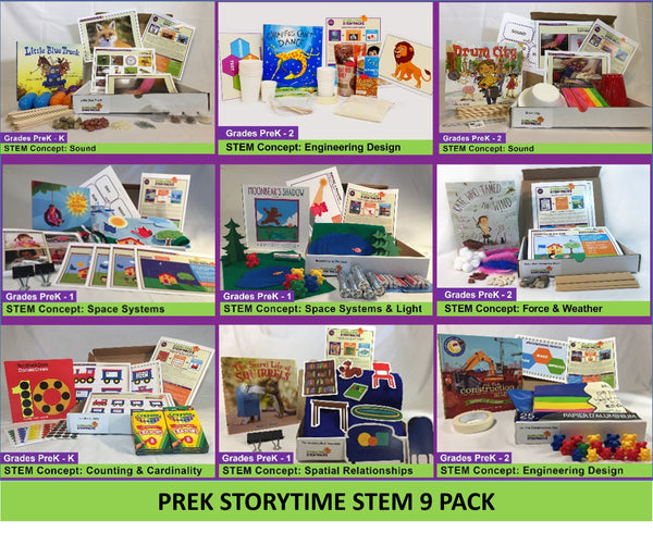 PreK Storytime STEM 9-Pack – STORYTIME STEM-PACKS