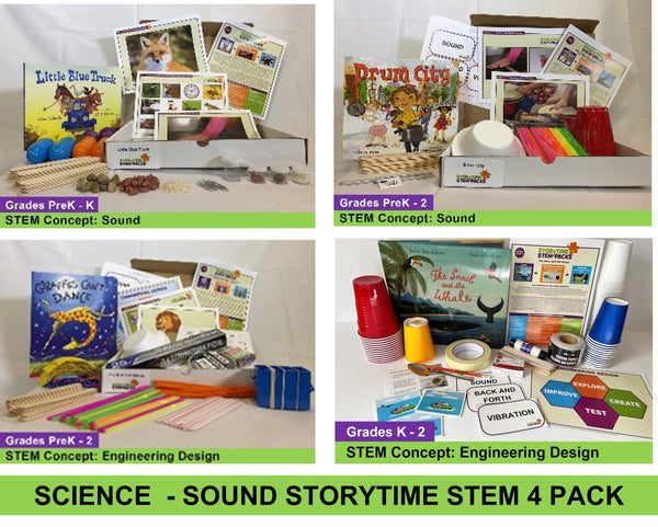 Science - Sound Storytime STEM 4 Pack – STORYTIME STEM-PACKS