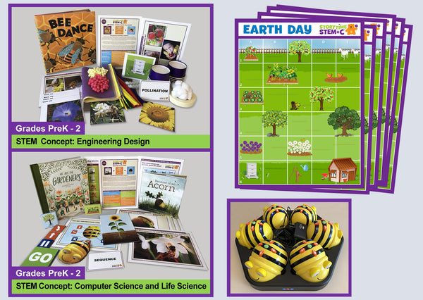 Earth Day Adventures Computer Science Grades PreK-2 - including Bee-Bo ...