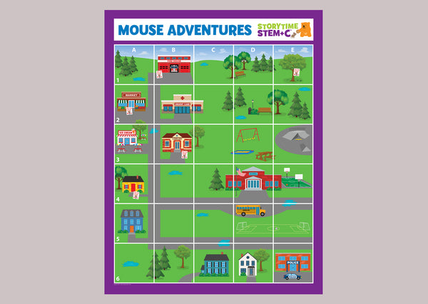 Mouse Adventures Vinyl Mat – STORYTIME STEM-PACKS